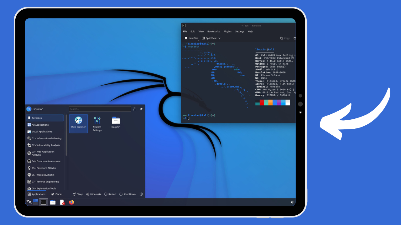 Como instalar kali linux en tablet android - Herschel González