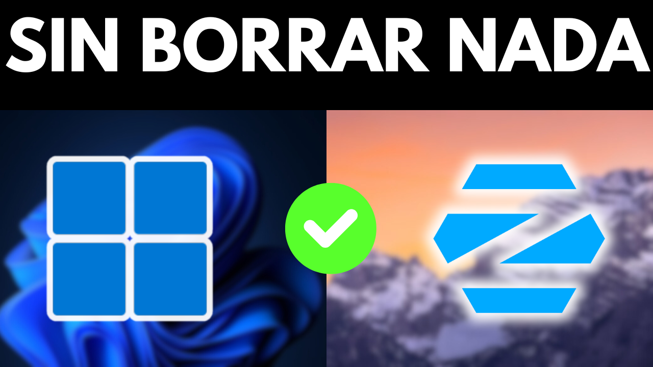 COMO INSTALAR ZORIN OS JUNTO A WINDOWS - Herschel González