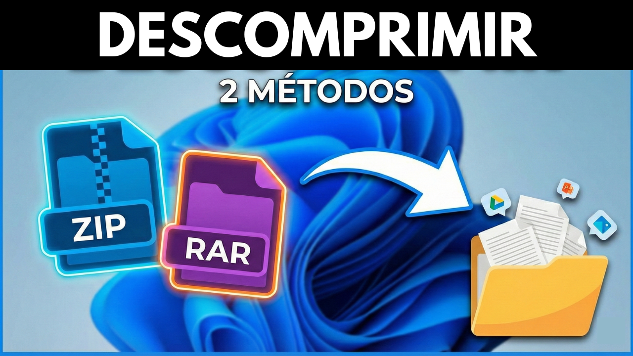 Cómo descomprimir un archivo en Windows 11 - Herschel González